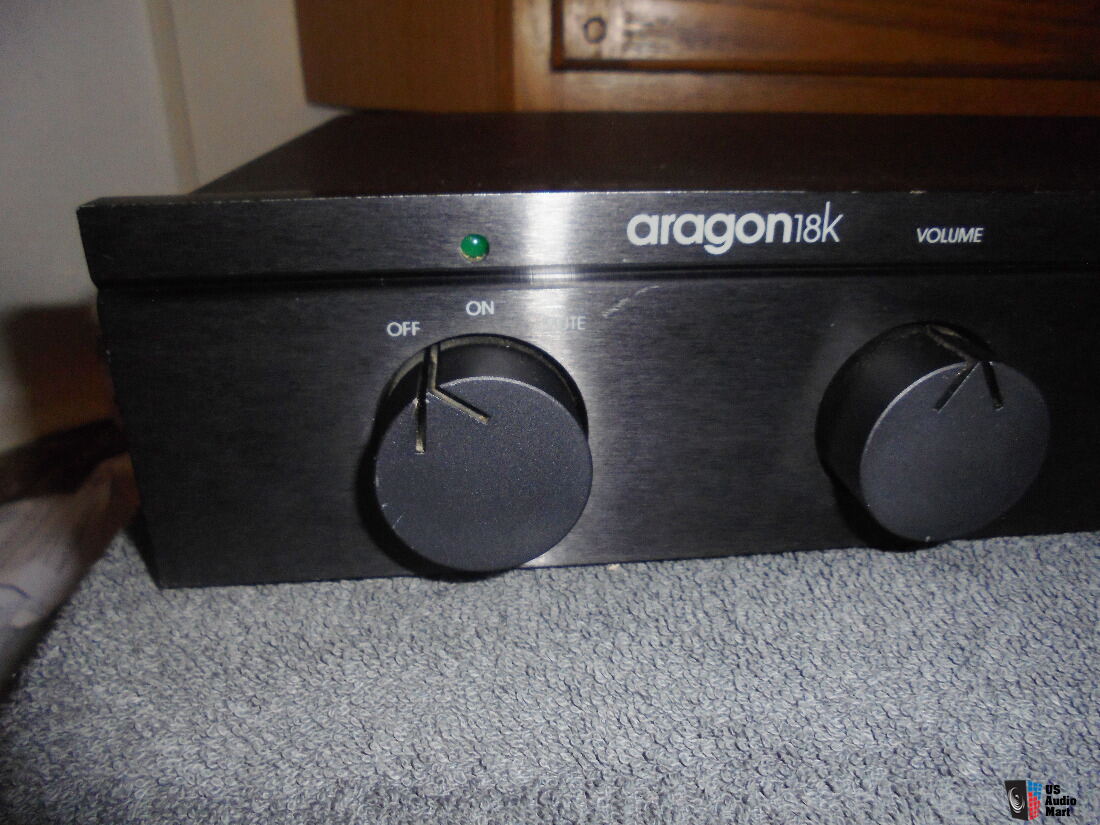 Aragon 18K preamp, and Aragon 47K phono stage selling as a pair. Both ...
