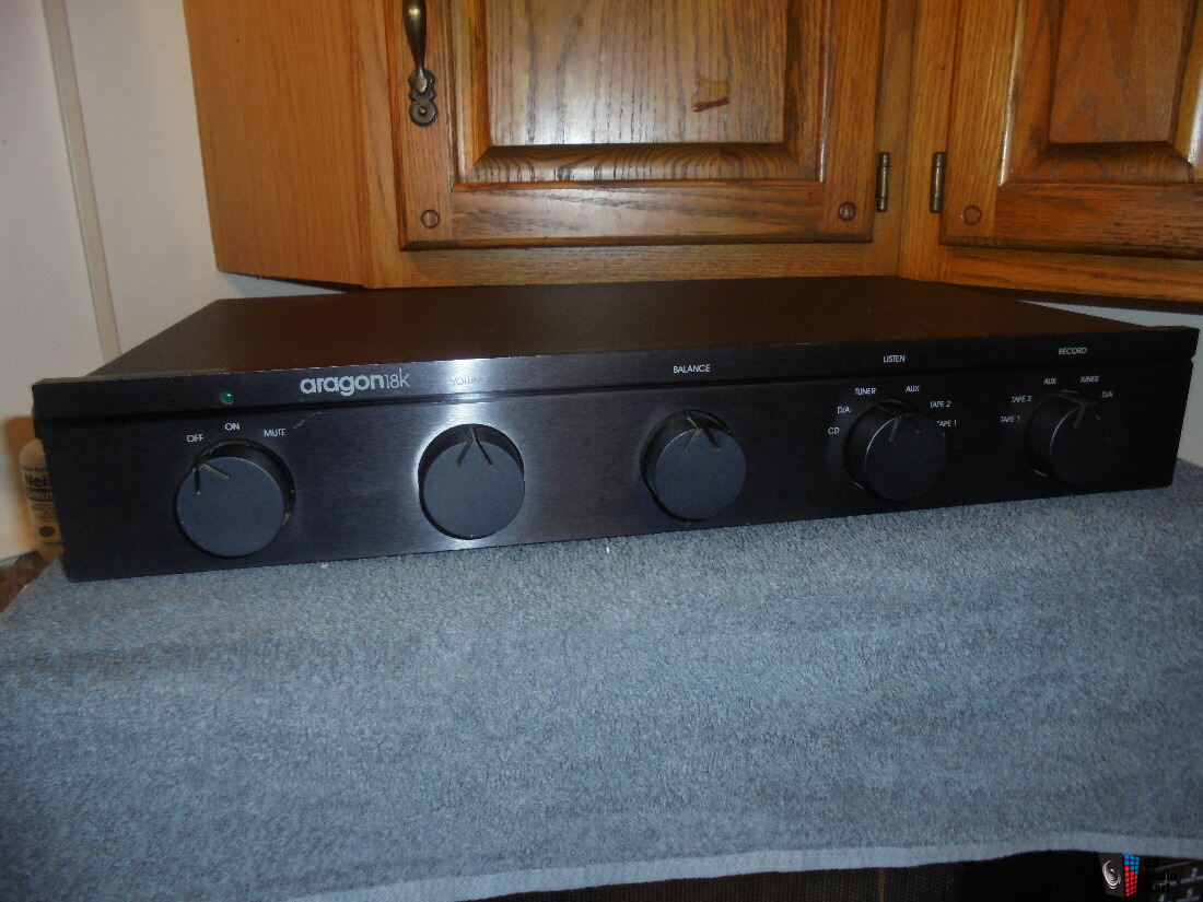 Aragon 18K preamp, and Aragon 47K phono stage selling as a pair. Both ...