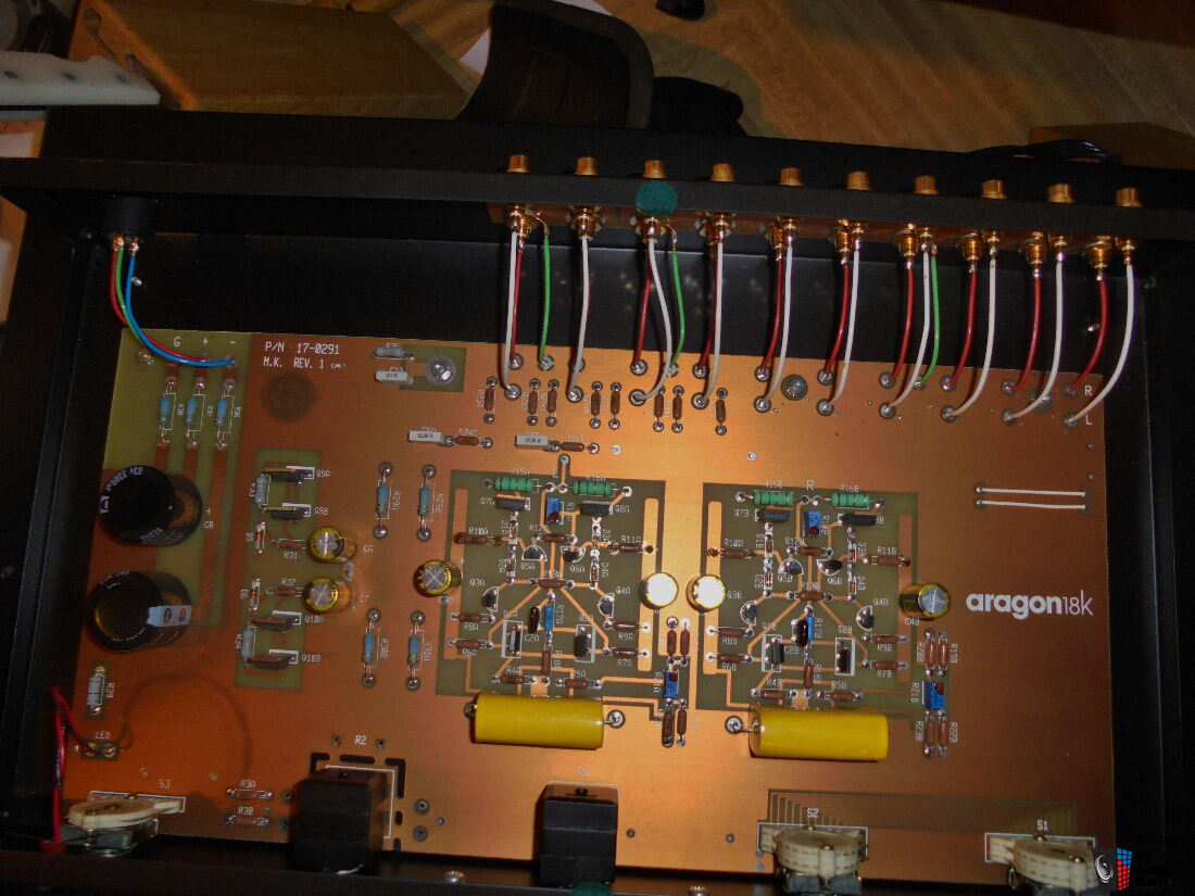 Aragon 18K preamp, and Aragon 47K phono stage selling as a pair. Both ...