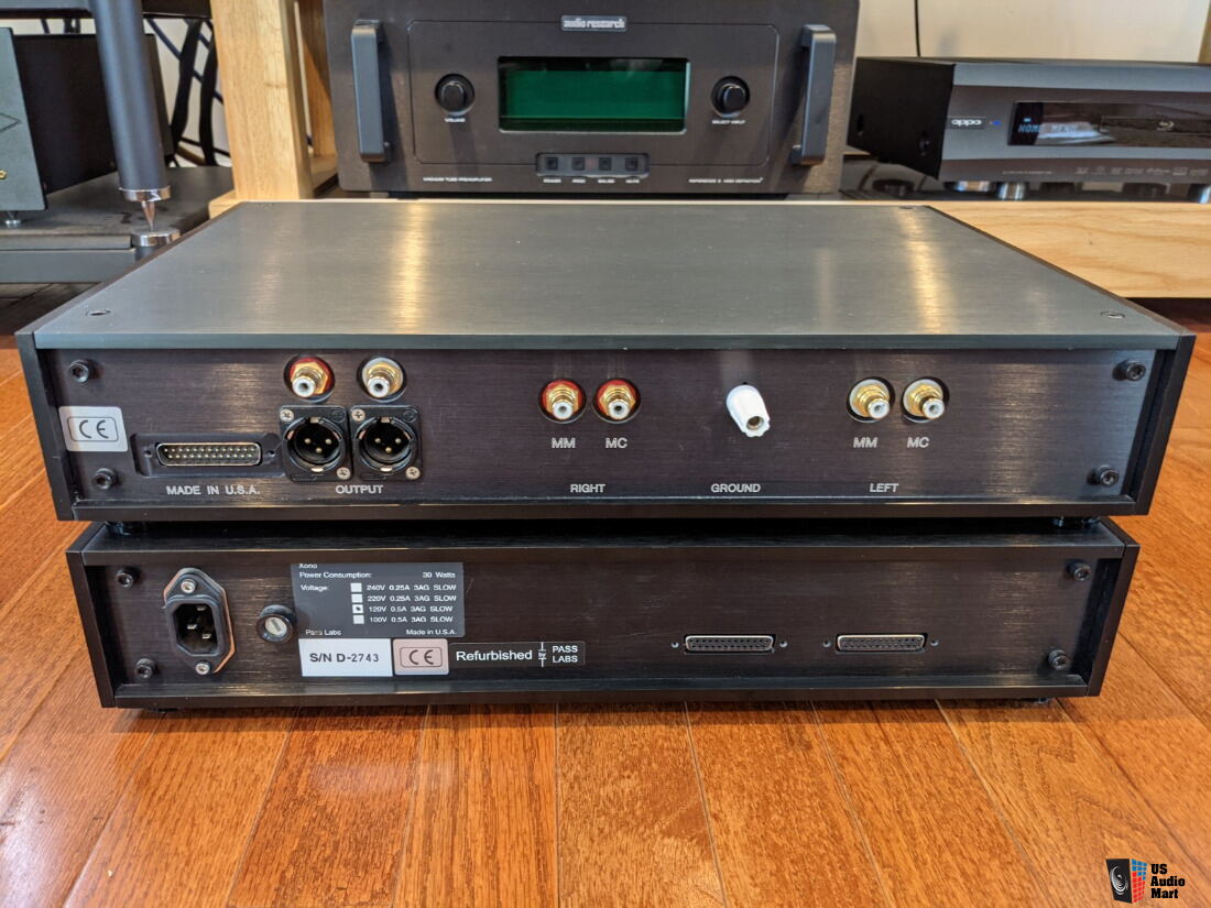 Pass Labs XOno MM/MC phono preamplifier, full size matching power ...