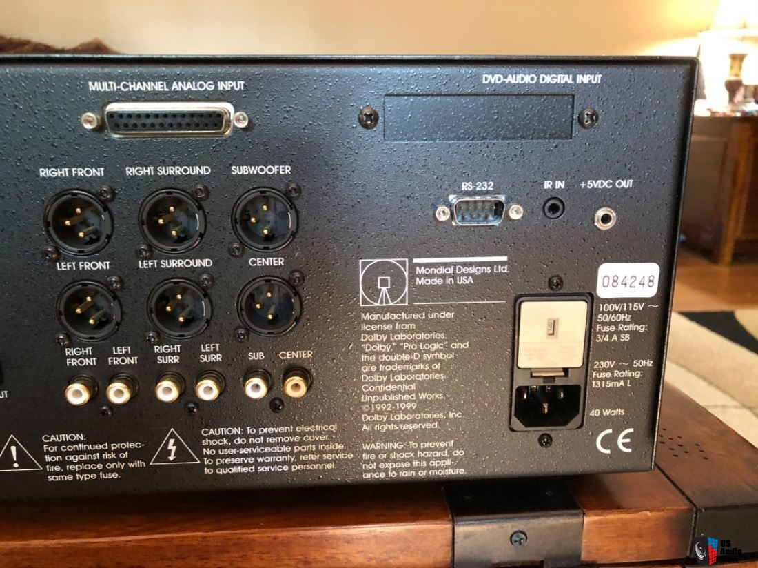 Aragon Soundstage Processor Preamp Classic Mondial Photo #3039442 - US ...