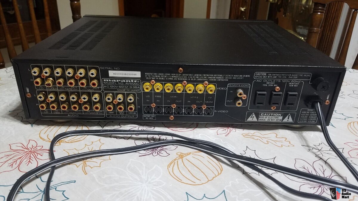 Marantz AV Surround Pre Amplifier AV500 Photo #3042742 - US Audio Mart