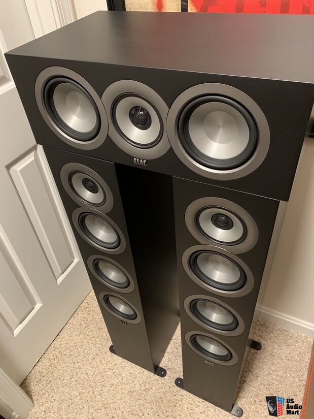 Elac Uni-Fi Slim Towers and Center (FSU5 and CCU5) Photo #3046387 - UK ...