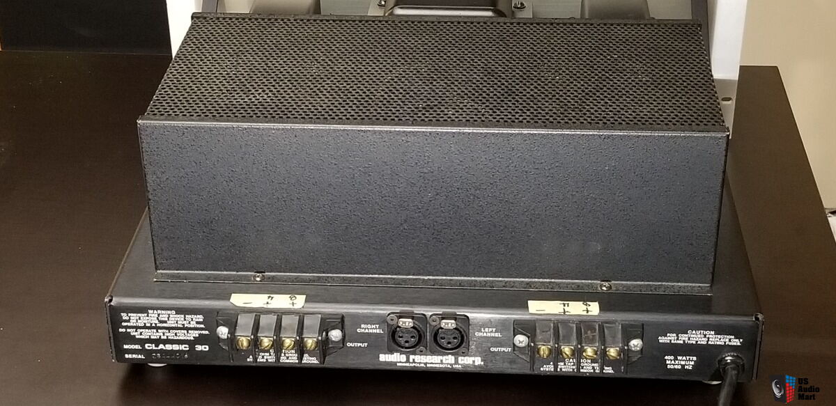 Audio Research CLASSIC 30 tube amp Photo #3044854 - US Audio Mart