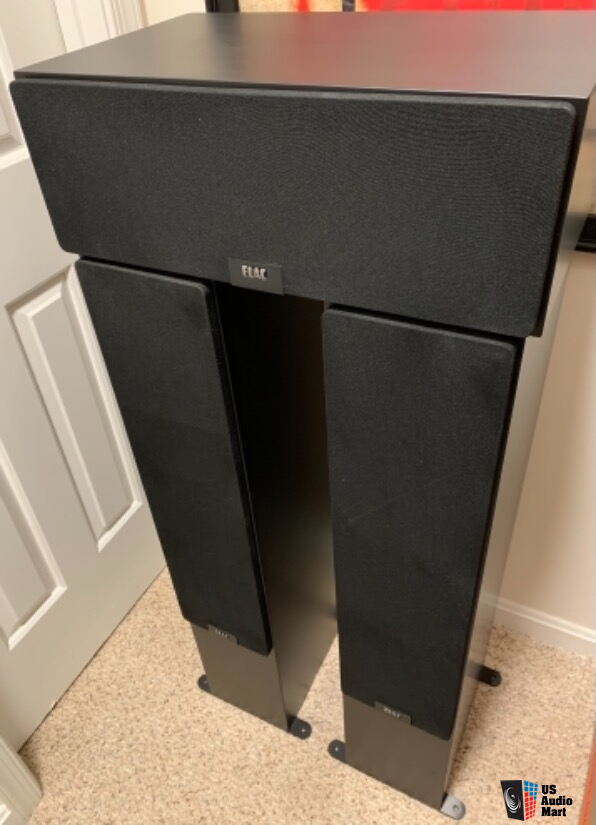 Elac Uni-Fi Slim Towers and Center (FSU5 and CCU5) Photo #3046378 - UK ...