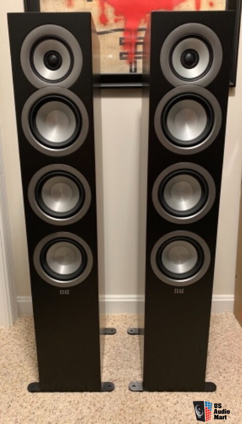 Elac Uni-Fi Slim Towers and Center (FSU5 and CCU5) Photo #3046386 - UK ...