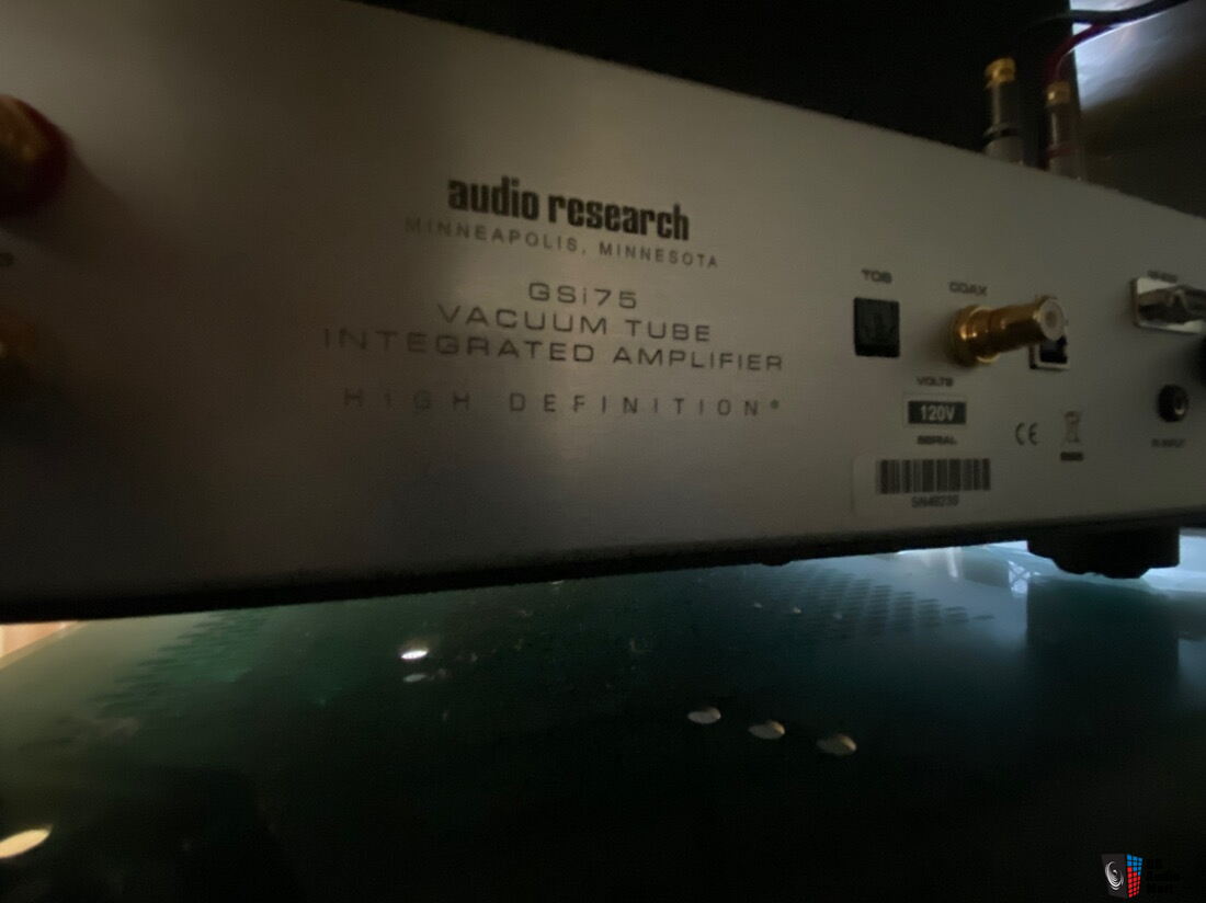 Audio Research GSi75 Integrated tube amplifier Photo #3048617 - US ...