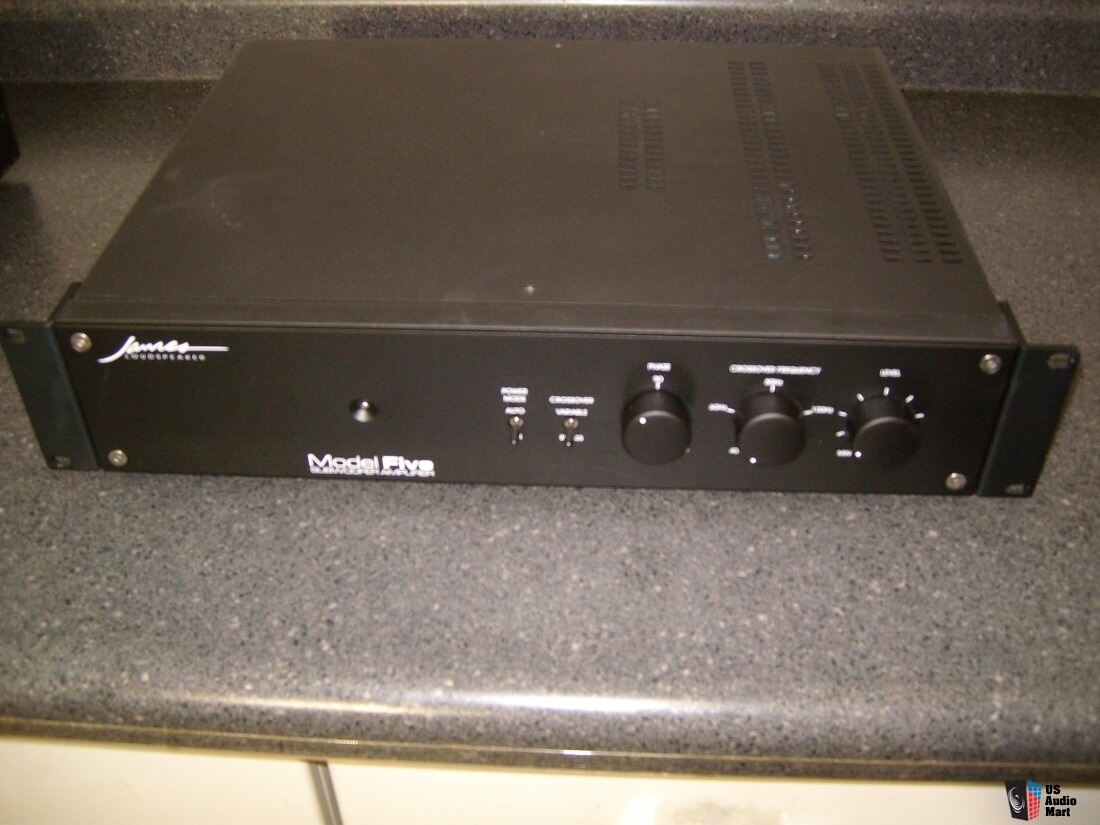 pair of James Loudspeaker Model 5 Subwoofer Amplifier (2) Photo ...