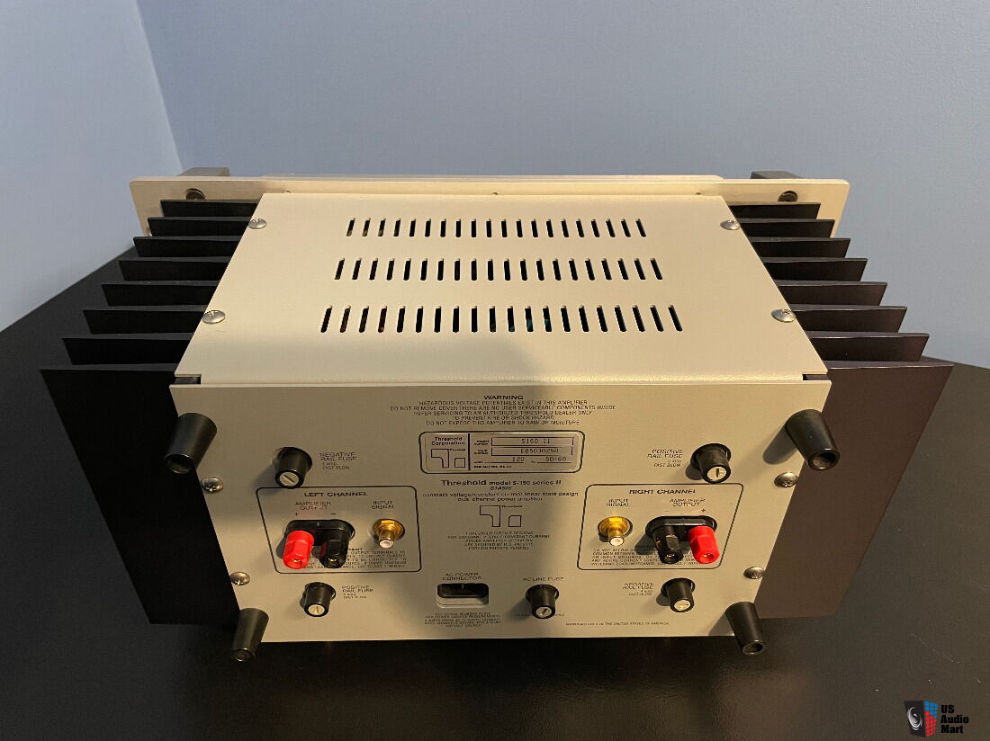 Threshold Stasis S/150 II Power Amplifier - Nelson Pass Design Photo ...