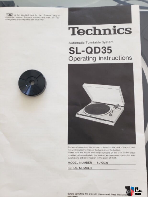 Technics SL-QD35 turntable with cartridge Photo #3057760 - UK Audio Mart