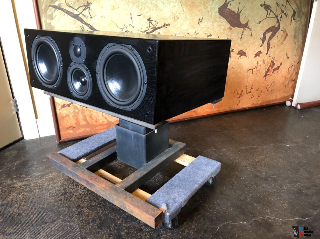 Aerial Acoustics CC5 center channel speaker and optional stand Photo ...