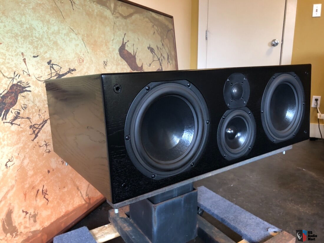 Aerial Acoustics CC5 center channel speaker and optional stand Photo ...