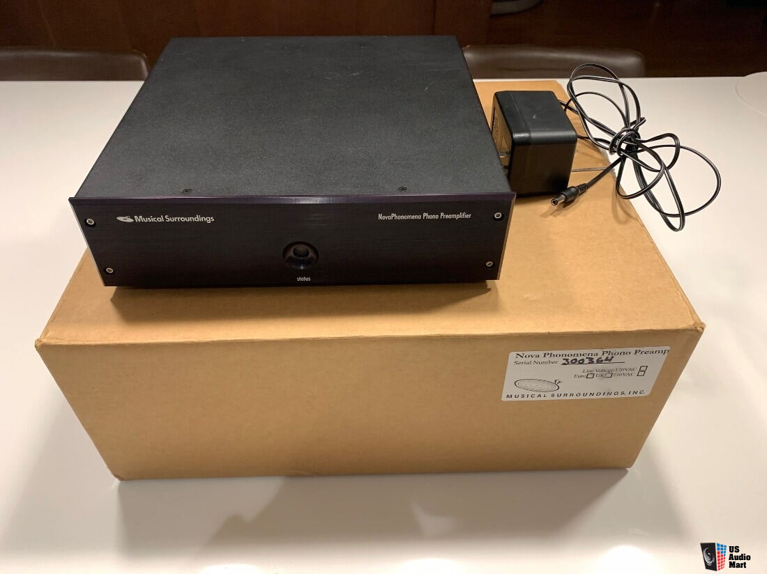 Musical Surroundings Nova Phonomena Phono Preamp. mm/mc For Sale - US ...