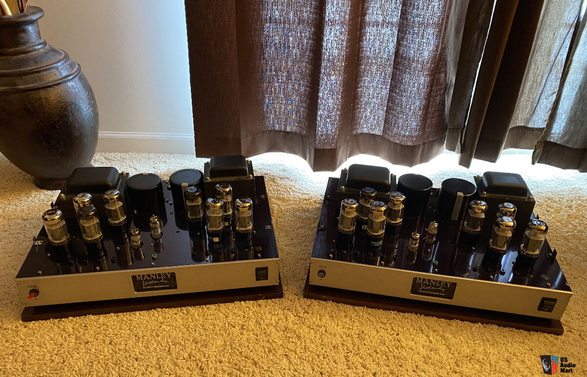 Manley LABS 175 Watt Monoblock Amplifiers (PAIR) Photo #3060711 - UK ...