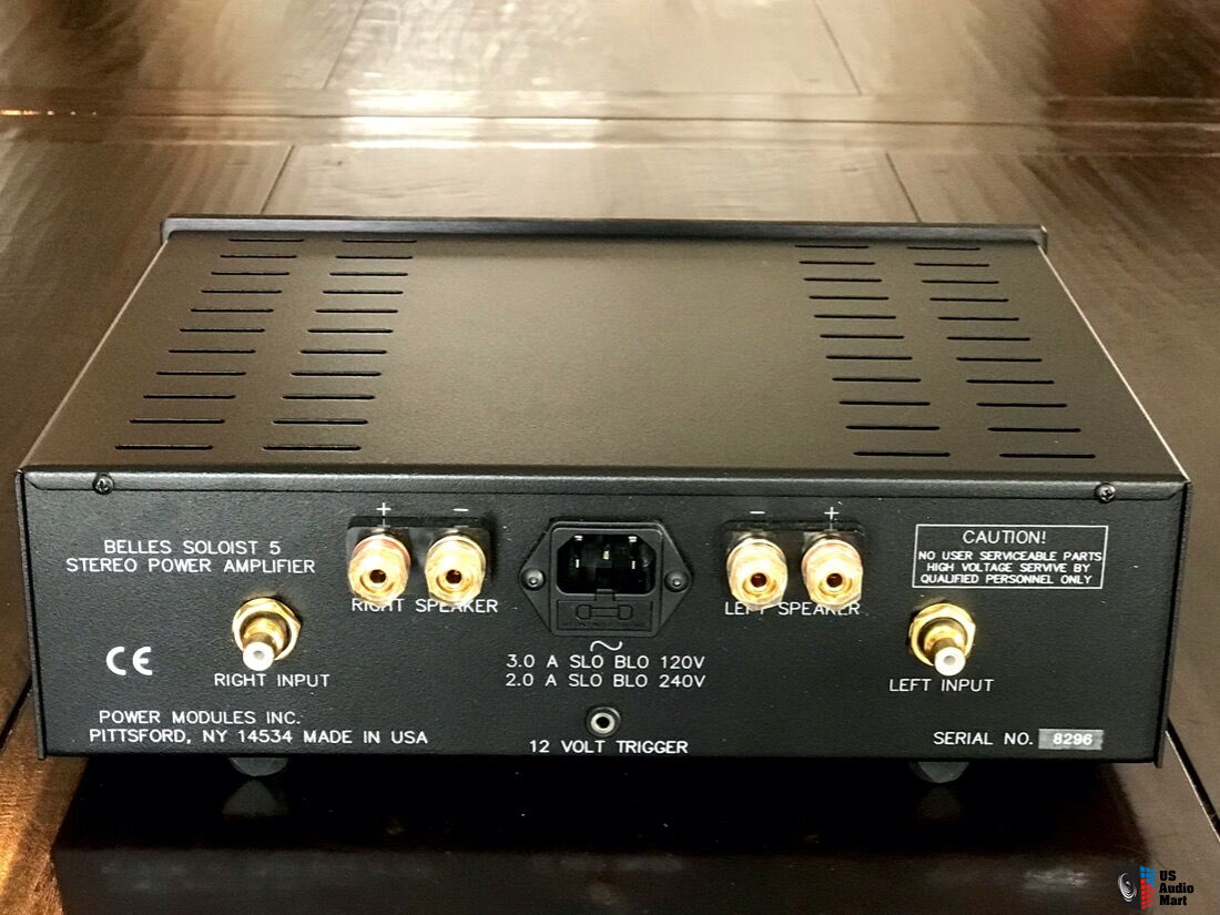 Belles Soloist 5 Power Amplifier Photo #3060845 - US Audio Mart