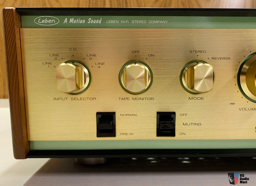 Leben CS 600 Integrated Tube Amp Photo #3062970 - UK Audio Mart
