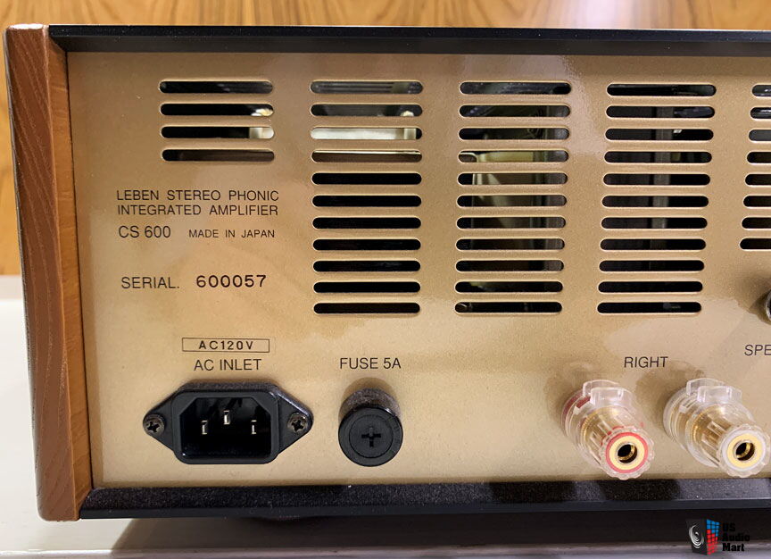 Leben CS 600 Integrated Tube Amp Photo #3062971 - UK Audio Mart
