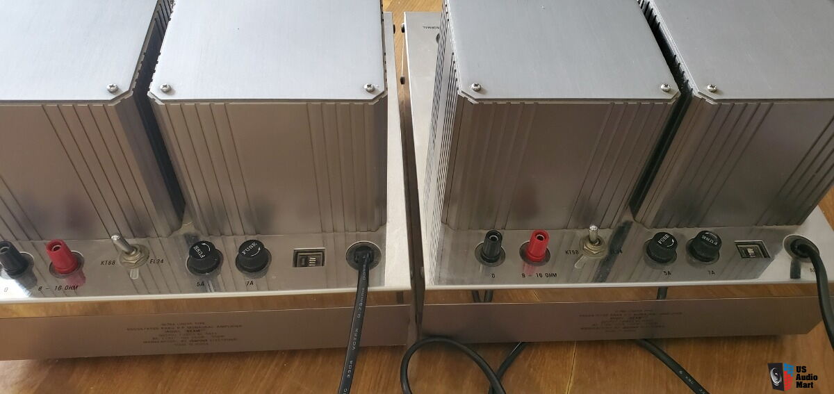 BEAM 135 Vintage amplifier Mono block Pair Photo #3063868 - US Audio Mart
