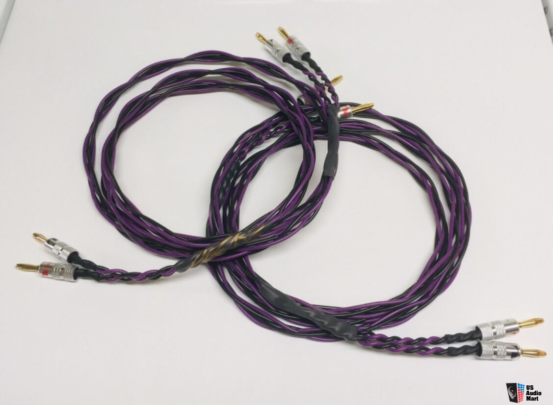Pine Tree Audio Ethereal Speaker Cables 6ft BNA-BNA Made in USA 1st ...