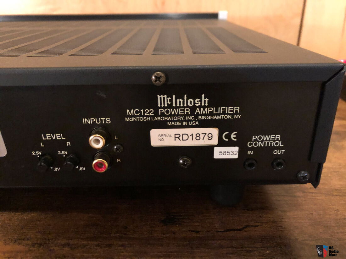 McIntosh MC122 Power Amplifier Photo #3064822 - US Audio Mart