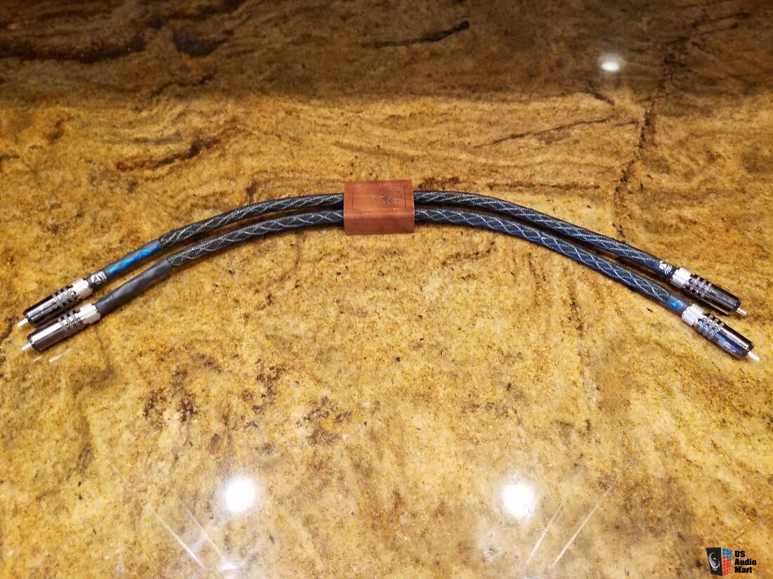 Homegrown Audio DNA pure silver interconnects w/RCA LOK terminations ...