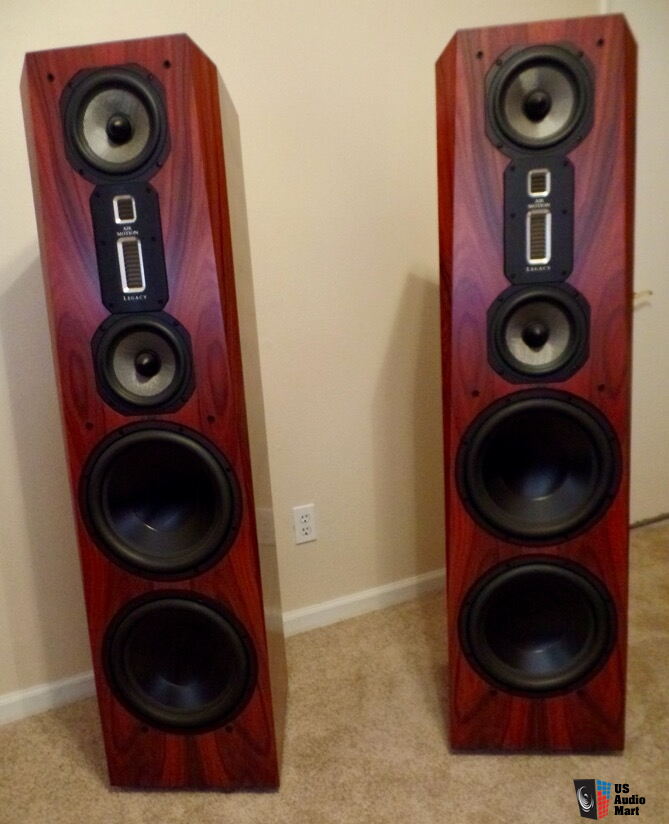 Legacy Audio Focus XD Active Speakers - Premium Rosewood Finish - Free ...