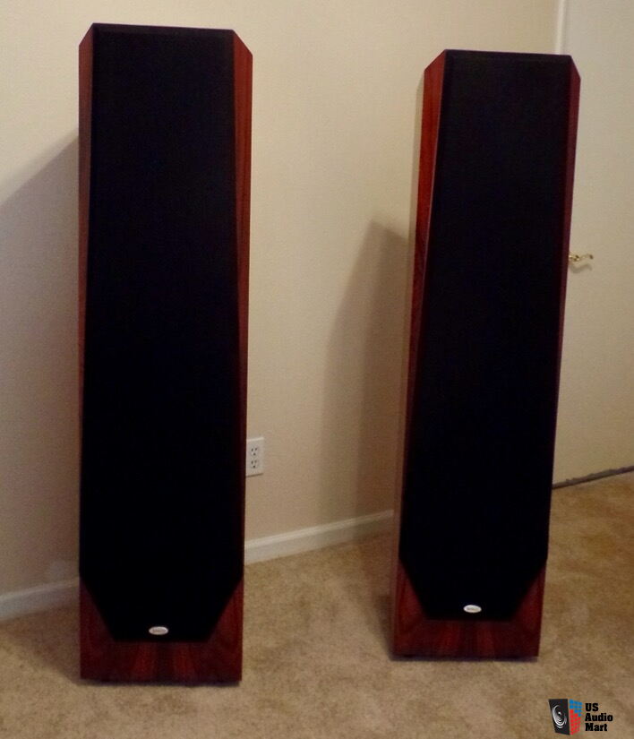 Legacy Audio Focus XD Active Speakers - Premium Rosewood Finish - Free ...