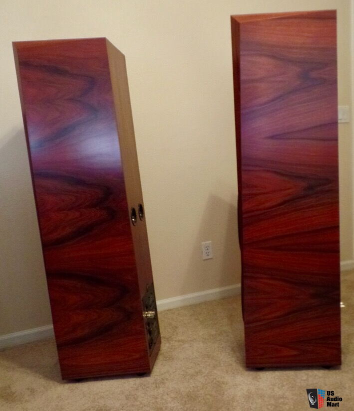Legacy Audio Focus XD Active Speakers - Premium Rosewood Finish - Free ...