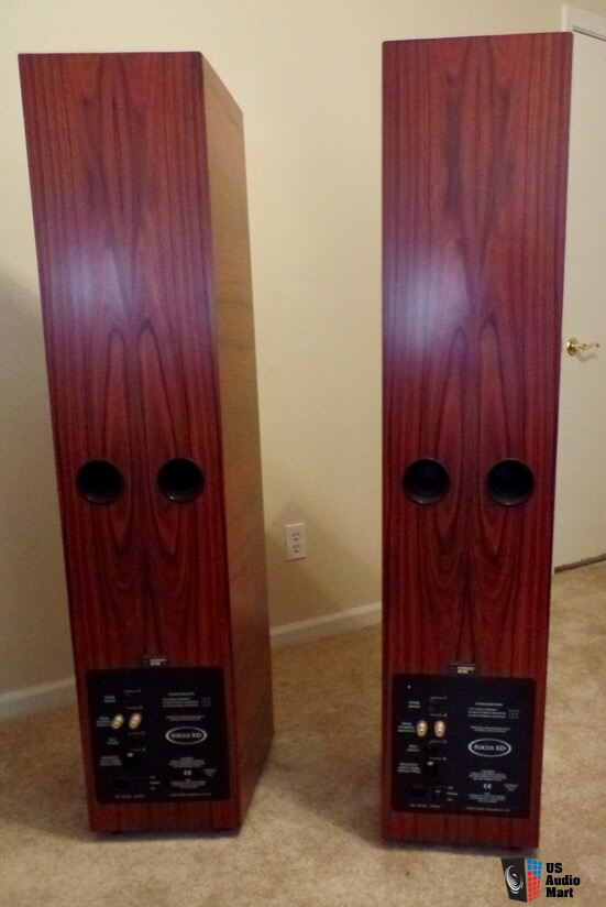 Legacy Audio Focus XD Active Speakers - Premium Rosewood Finish - Free ...