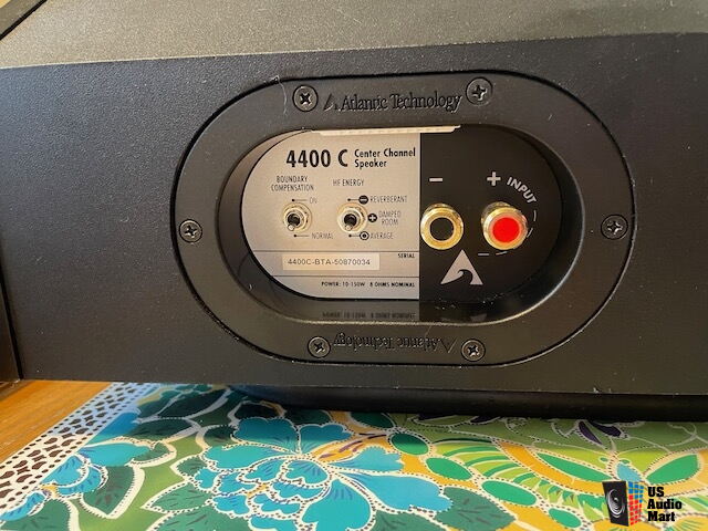 Atlantic Technology 4400C Center Channel Speaker For Sale - US Audio Mart