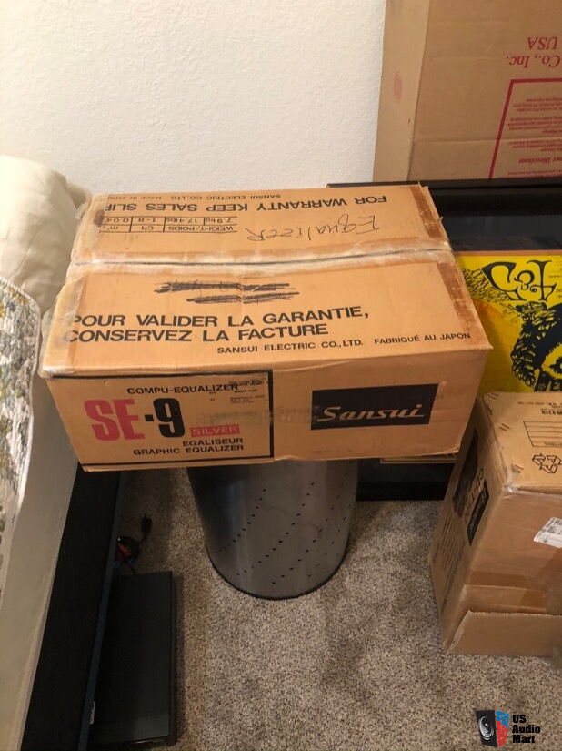 Sansui SE-9 Top of the Line Motorized Equalizer Pending Sale Photo ...