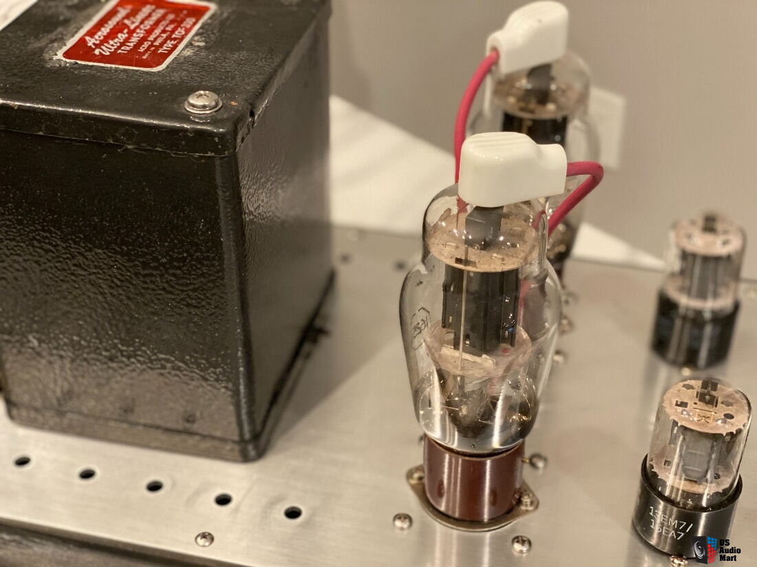 Custom 50W Push/Pull Tube Mono Block Amplifiers w/HH Scott Transformers ...