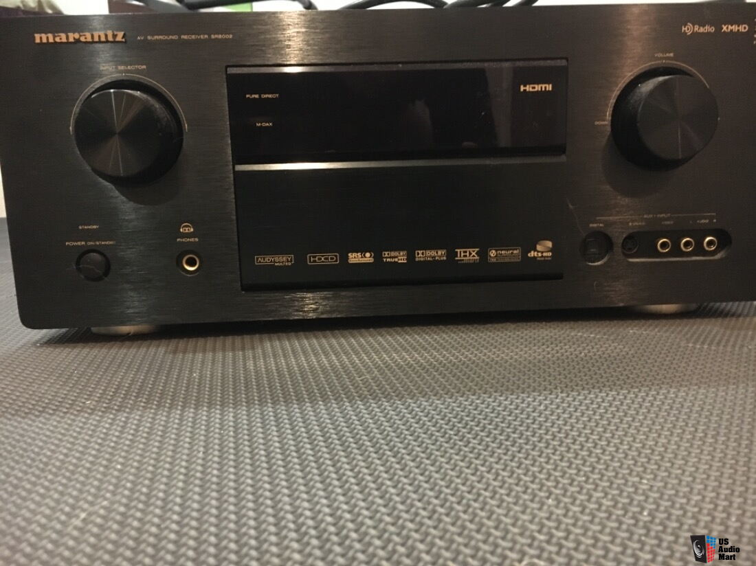 Marantz SR 8002 7.1 channel AV receiver with remote, excellent ...