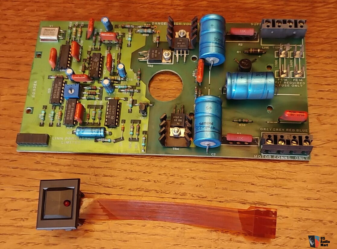 Linn LP12 Valhalla Power Supply and Switch. Universal voltage for 50hz ...