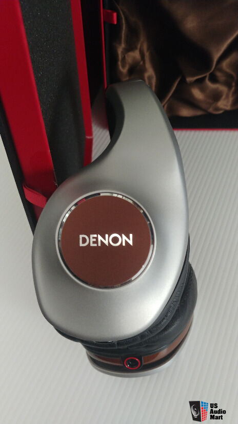 Denon AH-D7100 Over-Ear Reference Headphones - Hand Carved Mahagony ...