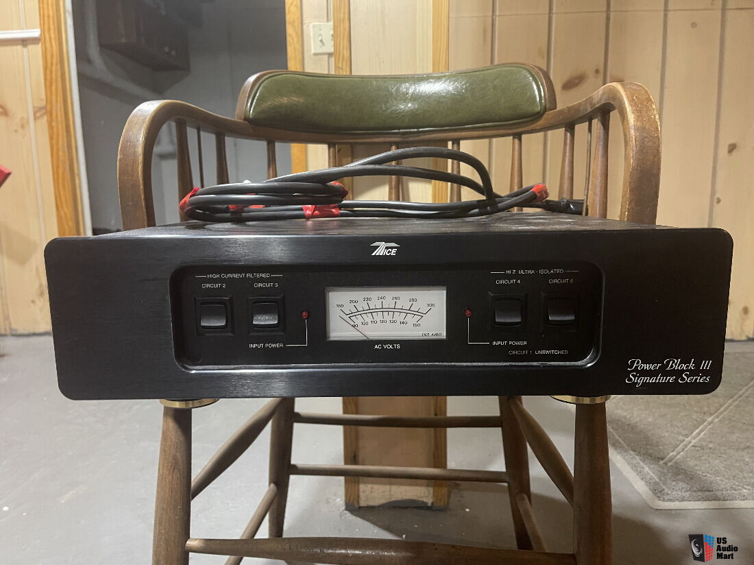TICE Power Block III T Signature Series For Sale - US Audio Mart
