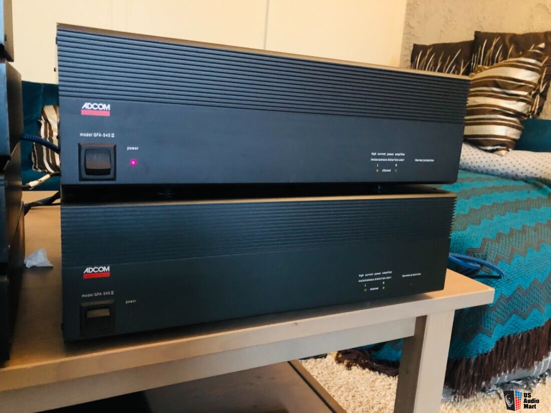 Adcom gfa-545ii amplifiers for sale For Sale - US Audio Mart