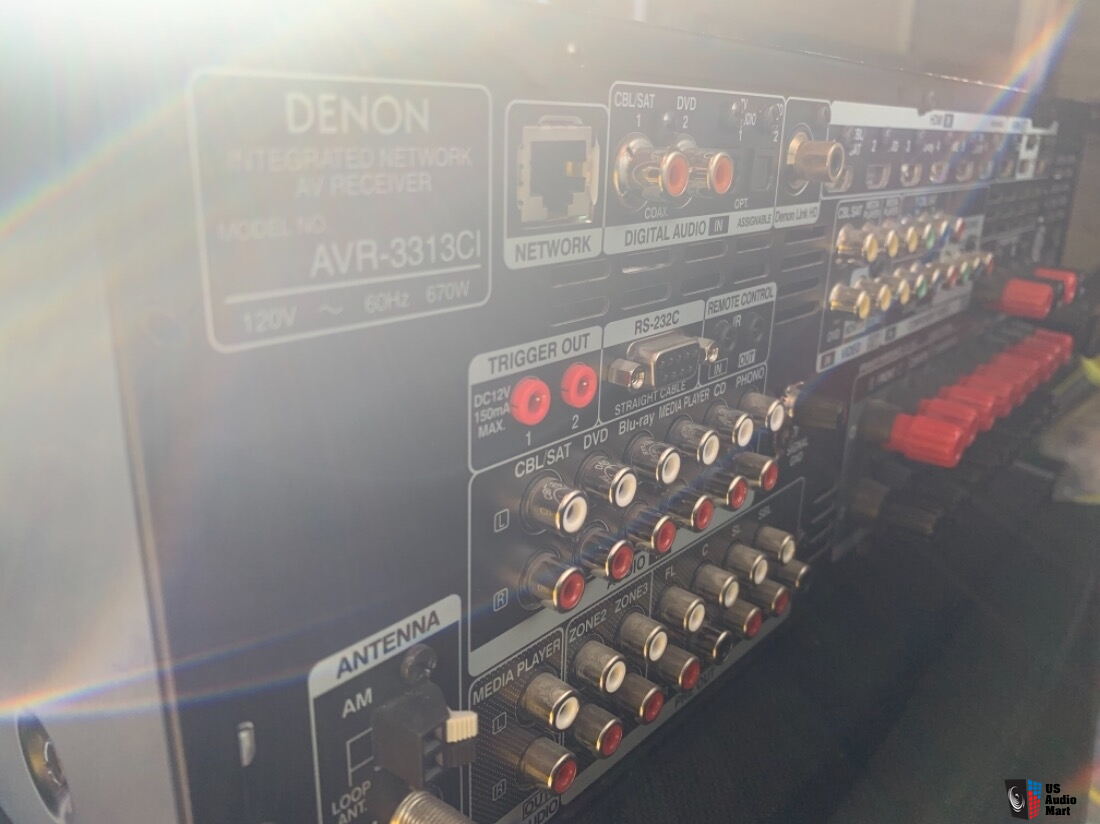 Denon receiver AVR-3313CI 7.2 channel HTR with Apple AirPlay Photo ...