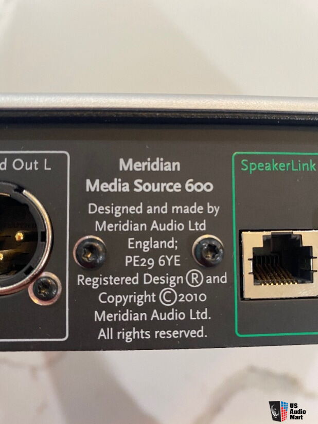 Meridian MS600 DAC in Excellent Condition Photo #3089291 - US Audio Mart