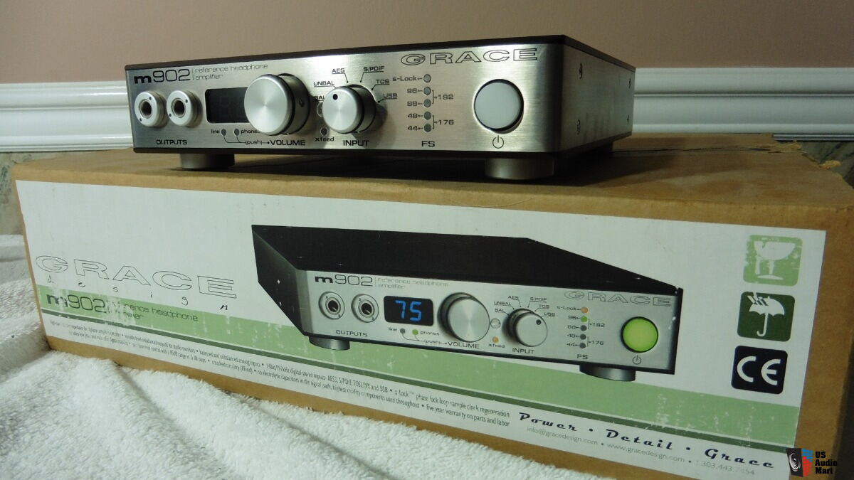 GRACE Design m902 Reference Balanced DAC Headphone Amplifier PRICE ...