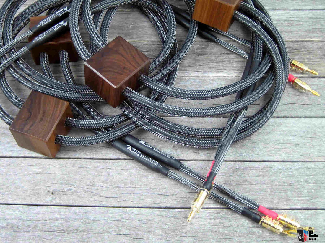 Avanti Audio Allegro Speaker Cables - 10ft long with ViaBlue Solid ...