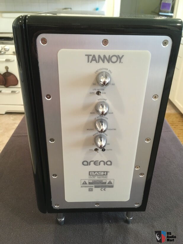 Tannoy Arena 5.1 Speaker System (gloss Black) with Subwoofer and Stands ...