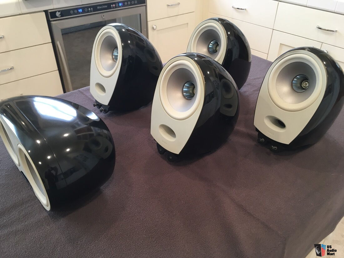 Tannoy Arena 5.1 Speaker System (gloss Black) with Subwoofer and Stands ...