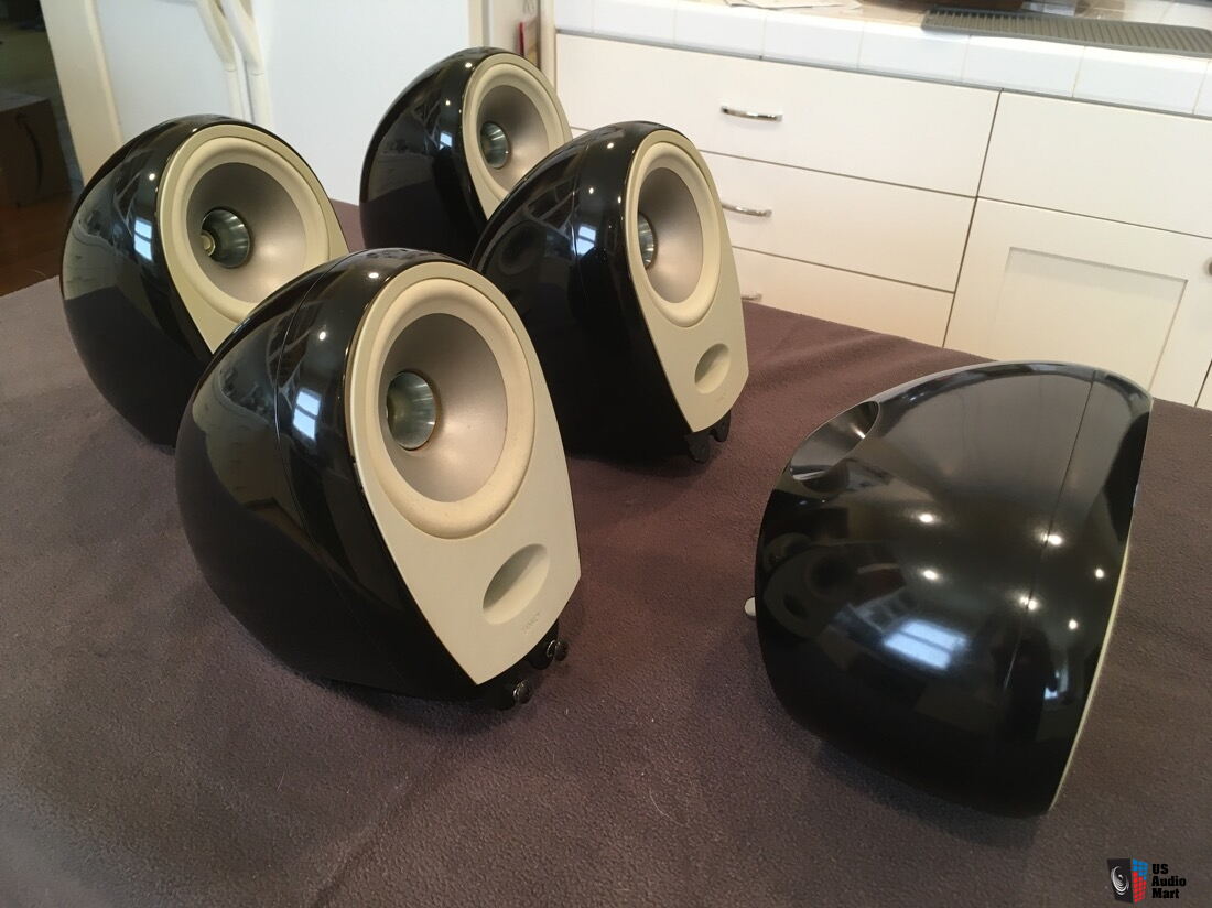 Tannoy Arena 5.1 Speaker System (gloss Black) with Subwoofer and Stands ...