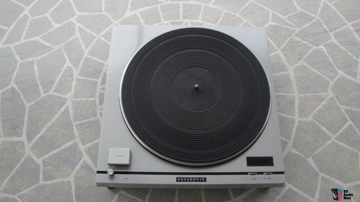 Panasonic/Technics SP 10 Turntable MINT, WORKING + MANUEL DIRECT DRIVE ...