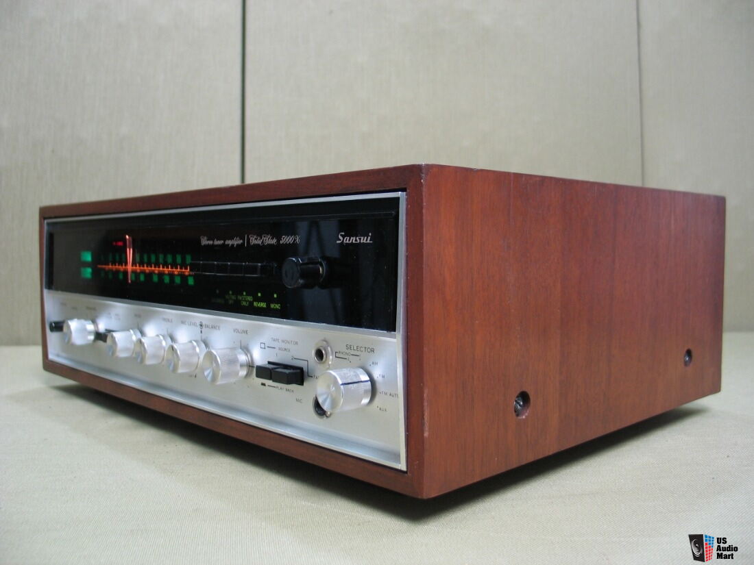 Sansui 5000X Vintage Stereo Receiver ( Fully Serviced with the F6013 ...