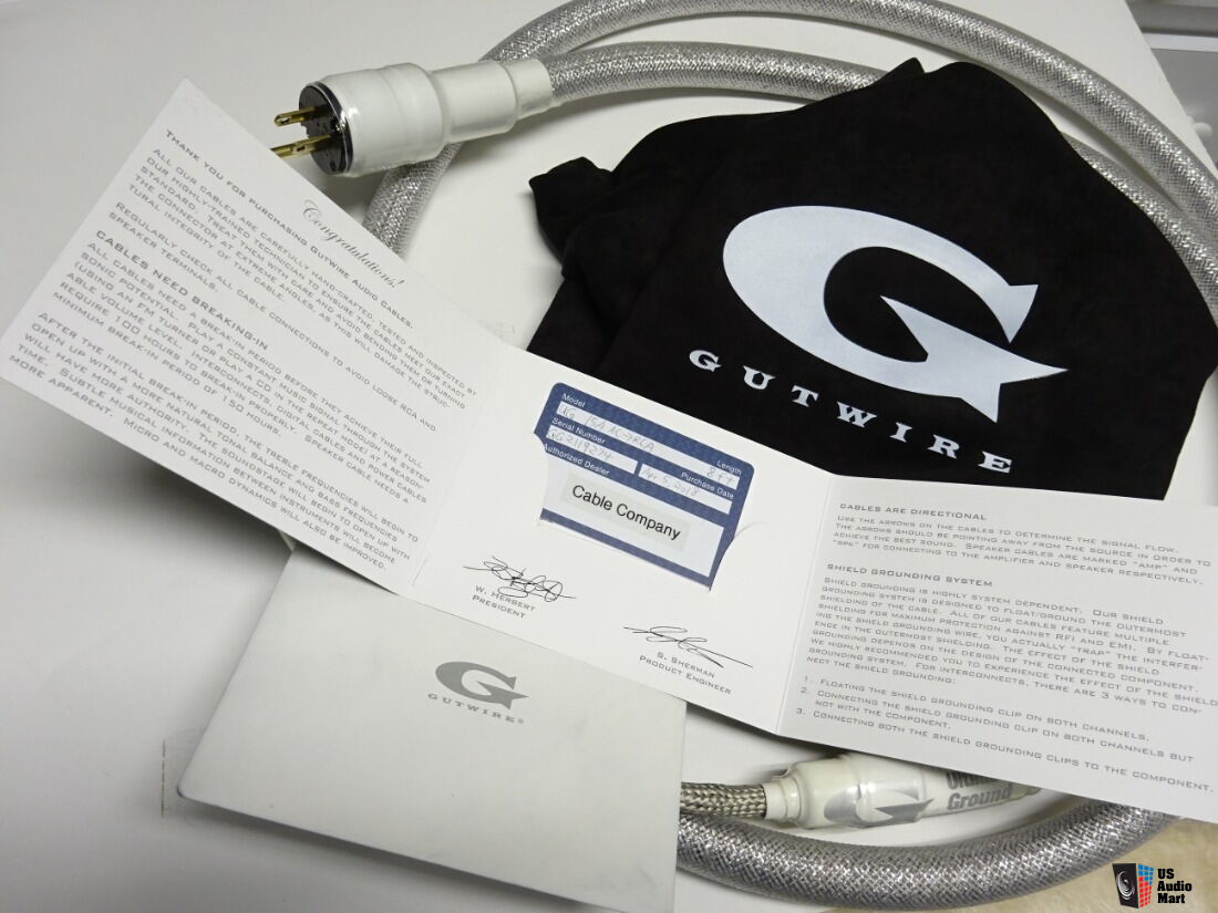 Gutwire Ultimate Ground conditioning Cable 8 ft For Sale - US Audio Mart