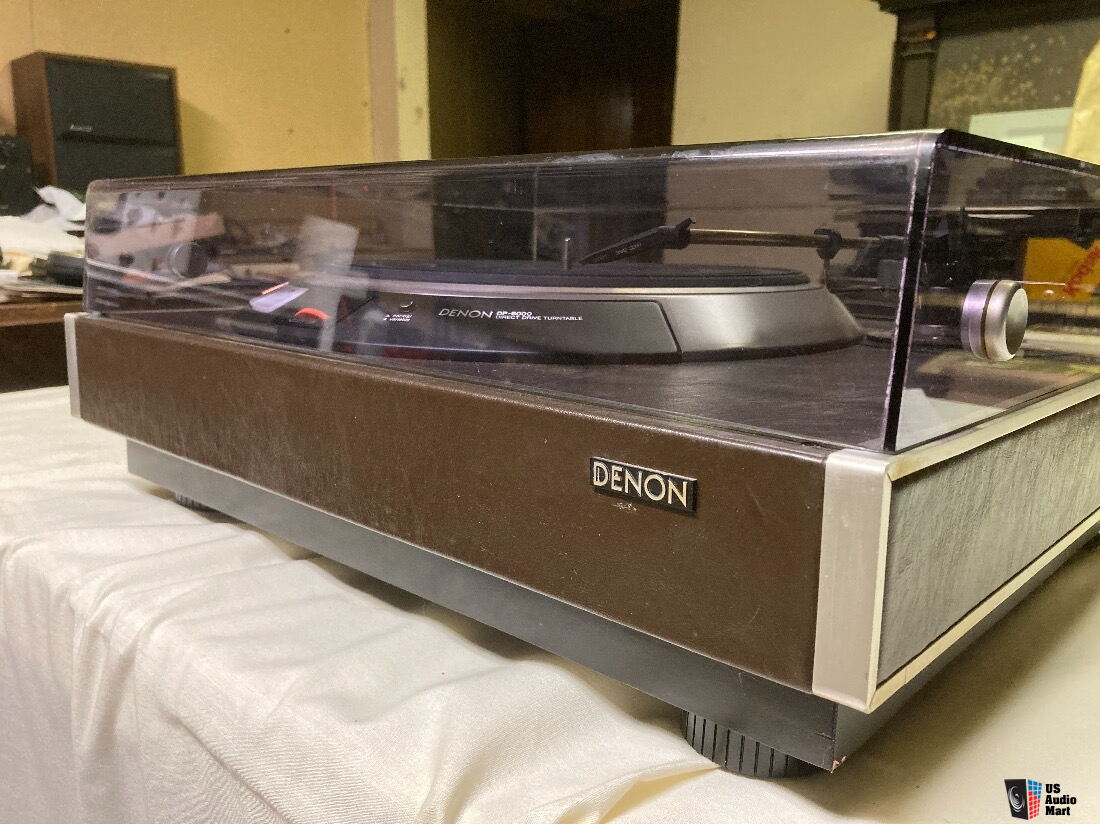 Denon DP-6000 Turntable & Ortofon SME 30H Cartridge • DK-200 Leather ...