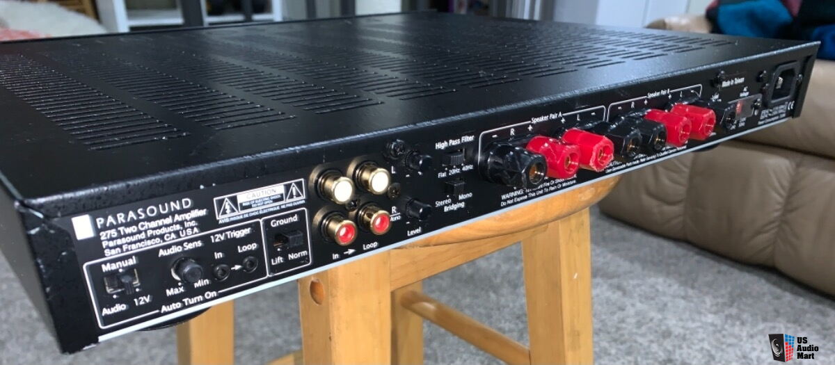 Parasound Model 275 Power Amplifier. Excellent Condition. Very ...