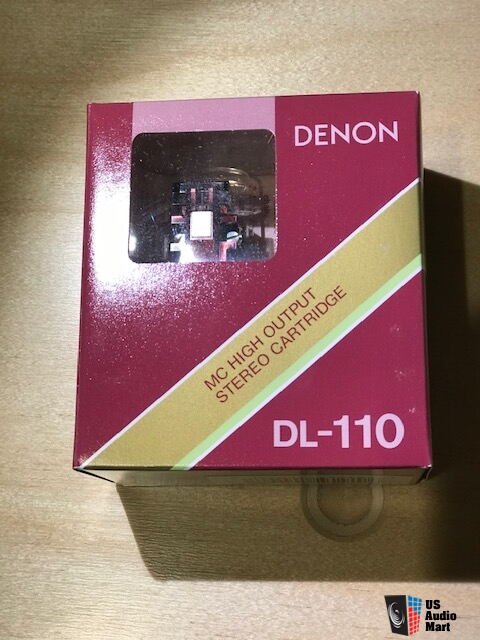 Denon DL110 high output moving coil phono cartridge. New! For Sale - US ...